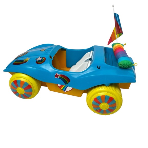 Mattel | Toys | Rainbow Brite Car Vintage 983 Mattel Color Buggy Blue ...